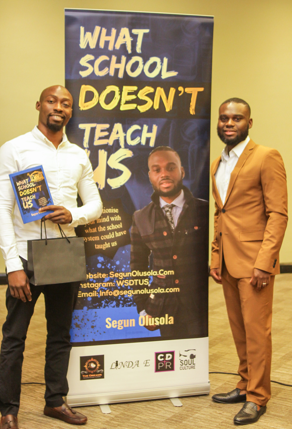 Serial Entrepreneur Segun Olusola launches New Book ‘What School Doesn ...