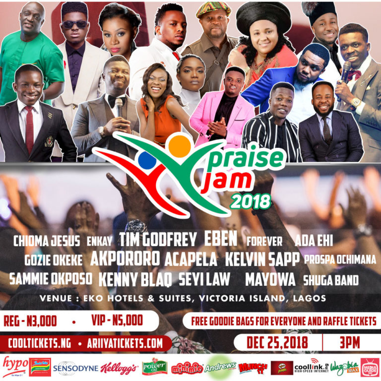 Join Chioma Jesus, Buchi, Eben, Frank Edward, Sammie Okposo, Tim ...