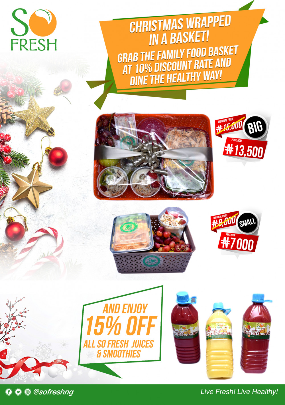 Enjoy This Christmas with So Fresh Food Basket Promo! | BellaNaija