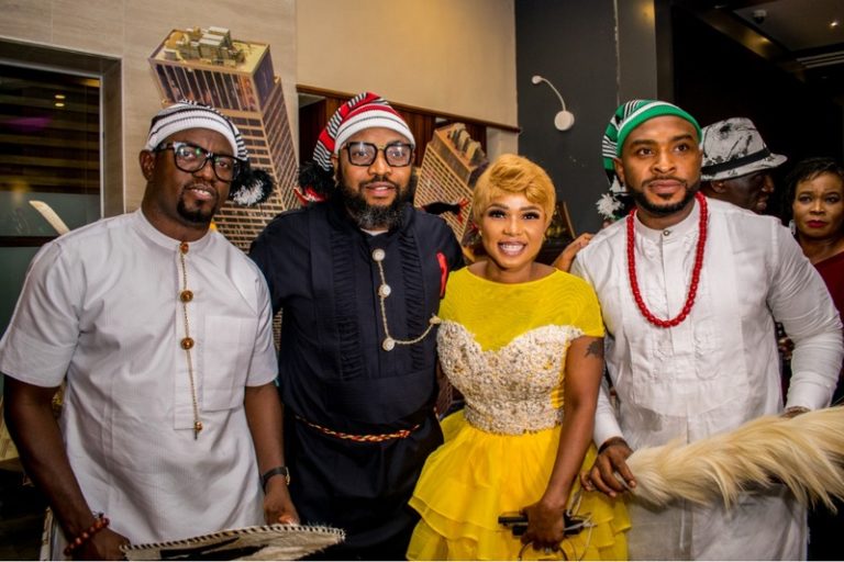 Korede Bello, Iyabo Ojo, Eyinna Nwigwe, Alibaba, Toyin Abraham attend ...