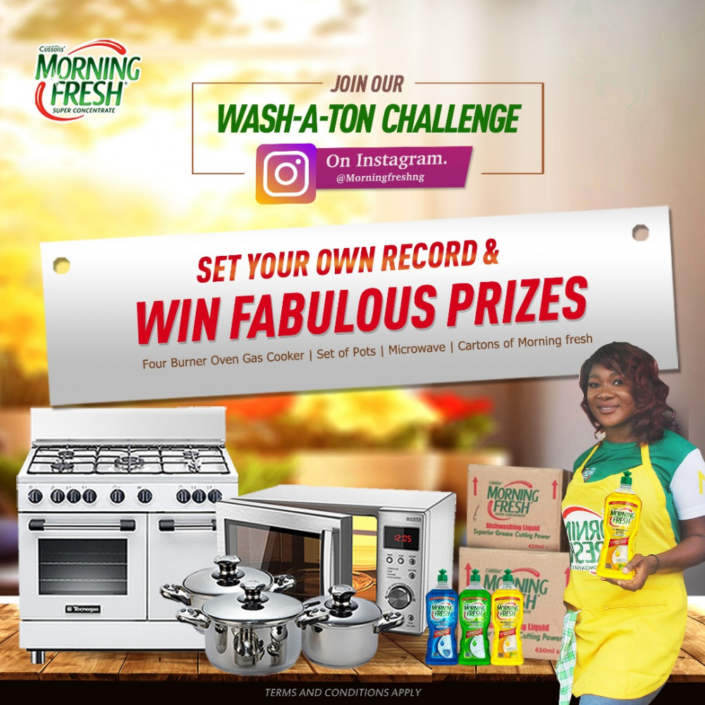 Here's how you can participate in the Morning Fresh Wash-A-Ton ...