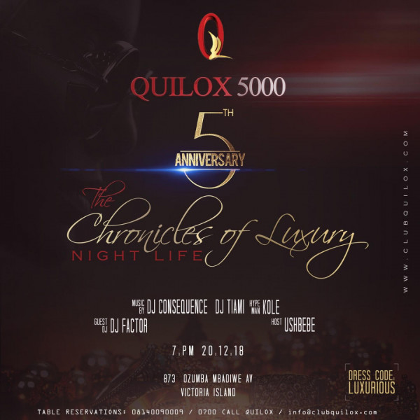 Quilox celebrates its 5th Anniversary with 36 Hours Non-stop Party ...