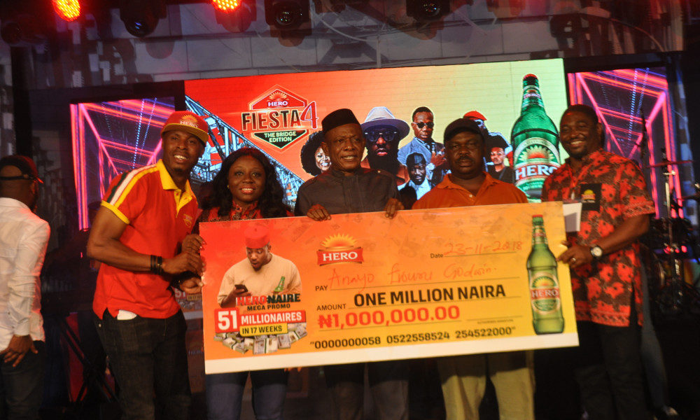 500 Consumers receive Gifts & Cash Prizes worth N90 Million in the Hero ...