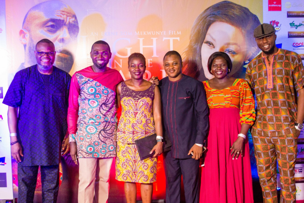 Ngozi Nwosu, Kiki Omeili, Saidi Balogun attend the Premiere of Ekene ...