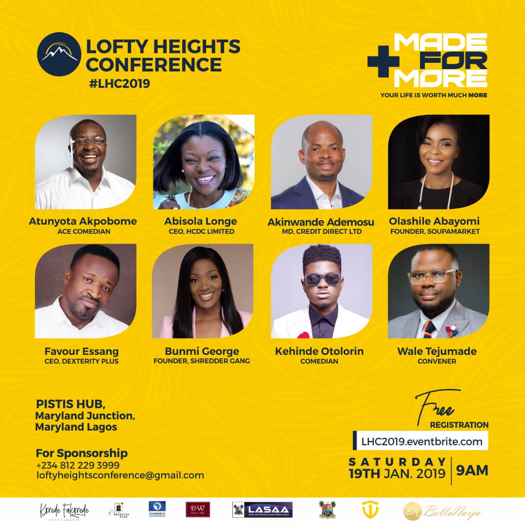 Discover How to Live an Excellent Life at The 2019 Lofty Heights ...