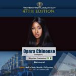 Get the Scoop! OAP Chinonso "Kim" Opara is repping Nigeria at the 47th ...
