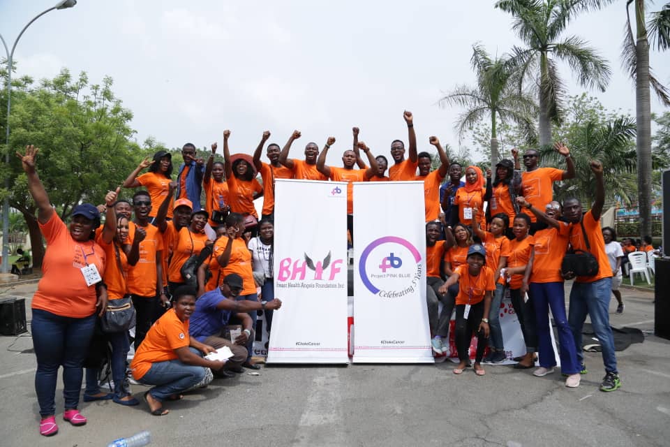 Project PINK BLUE marched with over 3,000 Nigerians to Advocate for ...