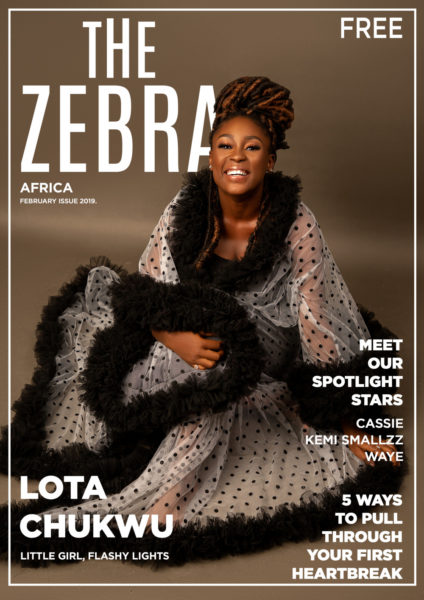 Actress Lota Chukwu is Zebra Magazine's February Cover Girl | BellaNaija