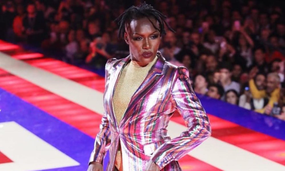 Supermodel Grace Jones, 70 dazzles at Paris Fashion Week | BellaNaija