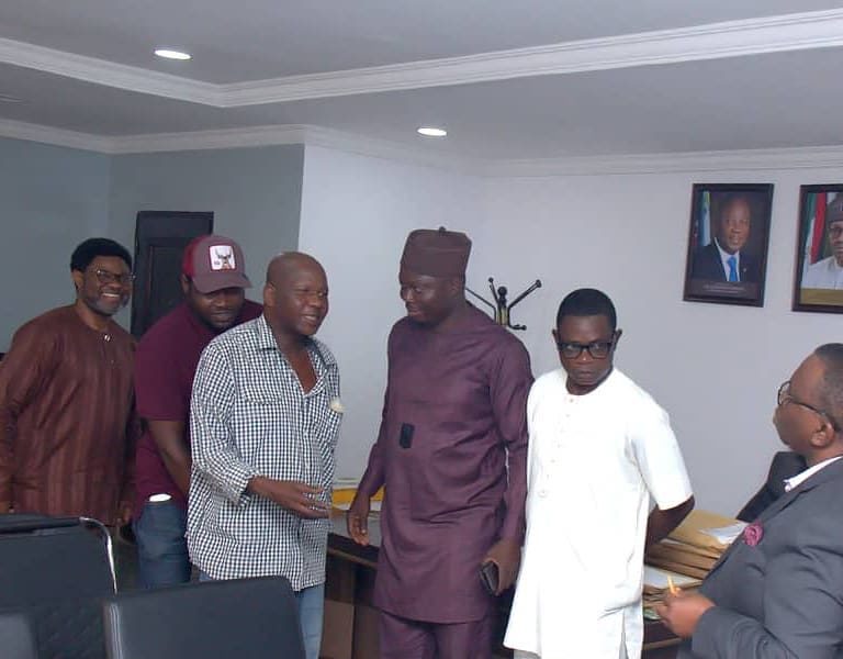 The Minister of Health visited Baba Suwe Today | BellaNaija