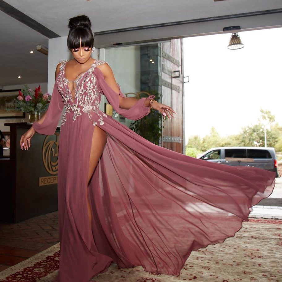 Bonang Matheba just expanded her Empire with a Luxury Champagne Brand ...