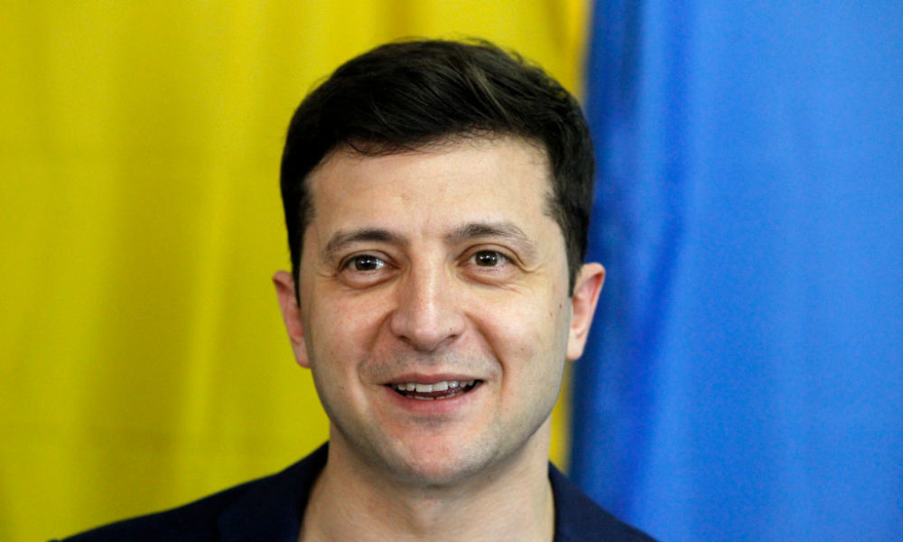 Volodymyr Zelensky, the Comedian who Stars as Ukrainian President on TV ...