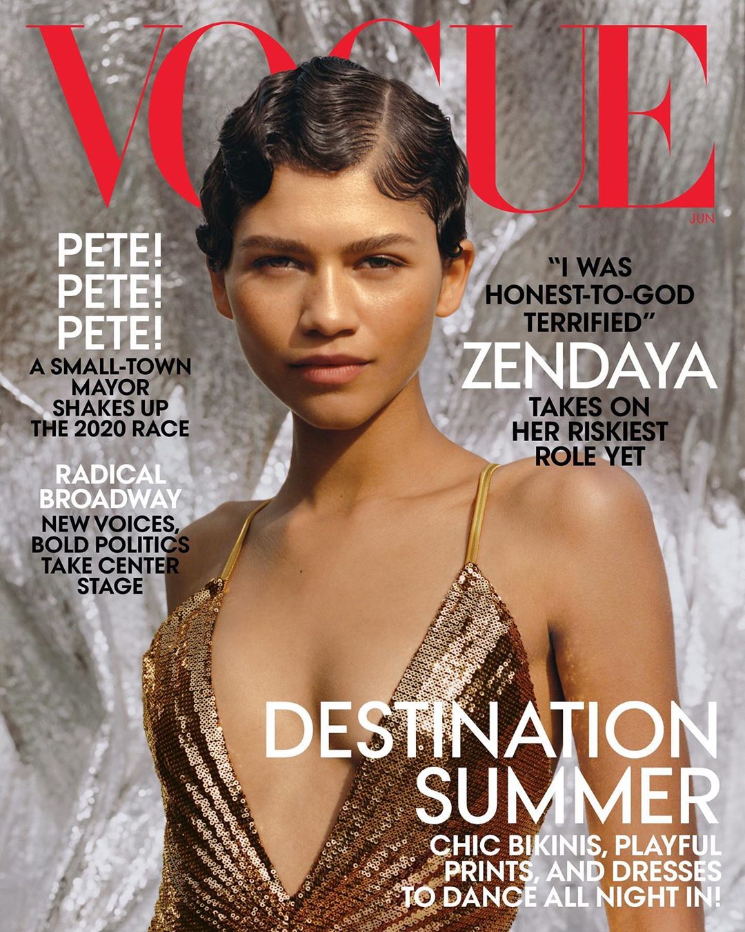 Zendaya Is Vogue US Latest Cover Girl 