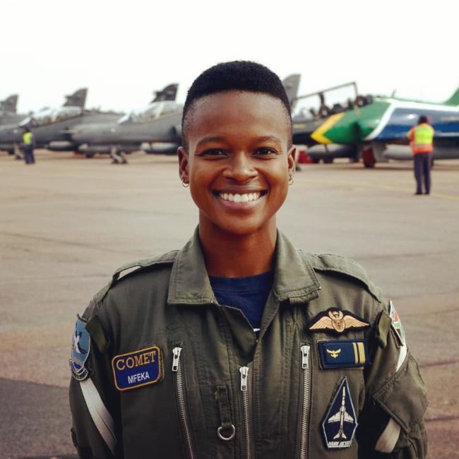 Meet South Africa's First Black Female Fighter Pilot | BellaNaija