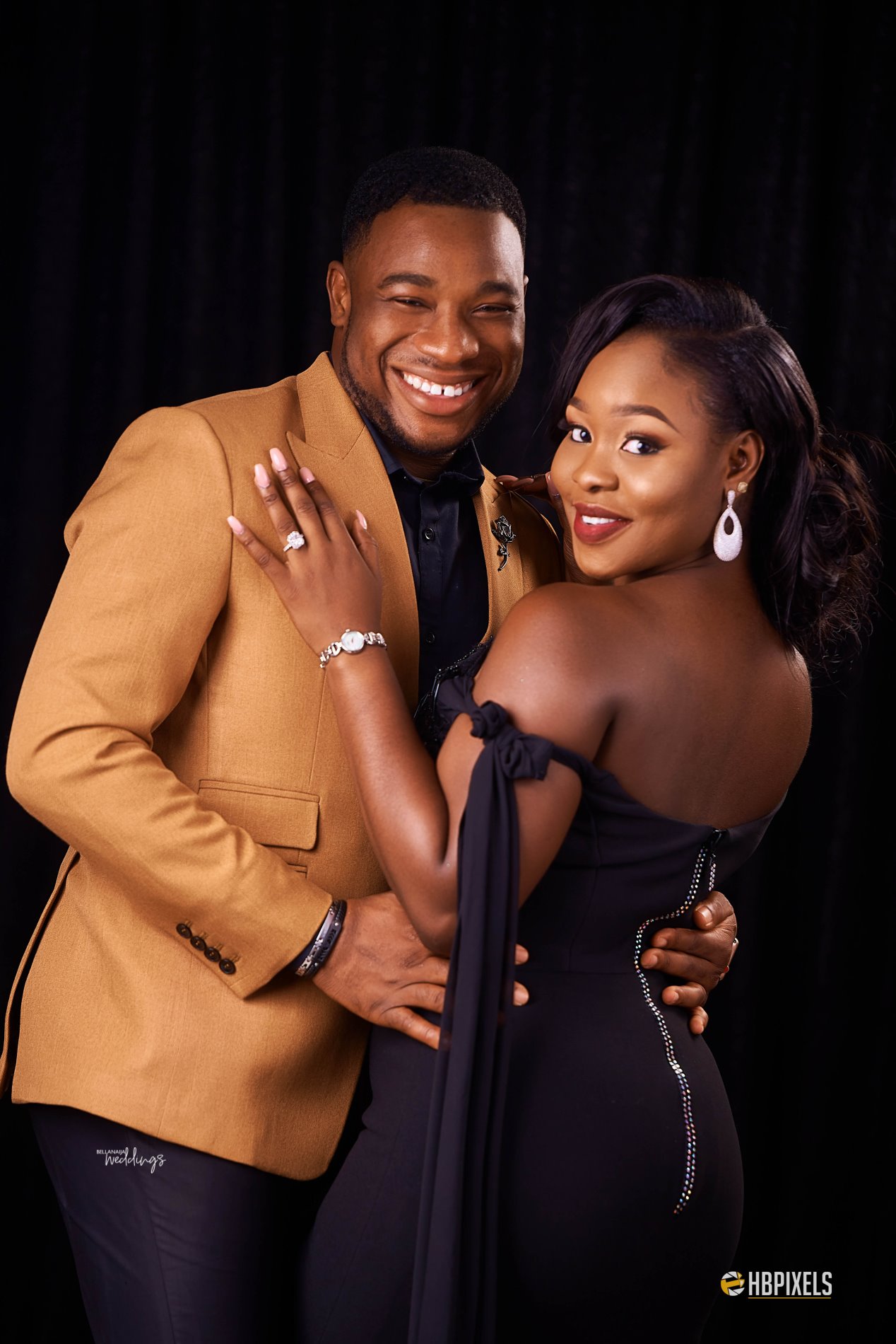 I Met My Woman with a Vision! Eghe & Kaly's Pre-wedding Shoot