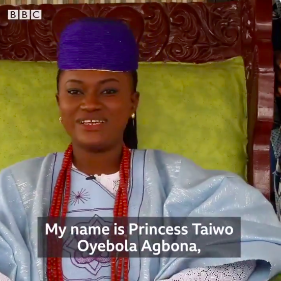 Meet Princess Taiwo Oyebola Agbona, the Traditional Ruler of Aaye ...