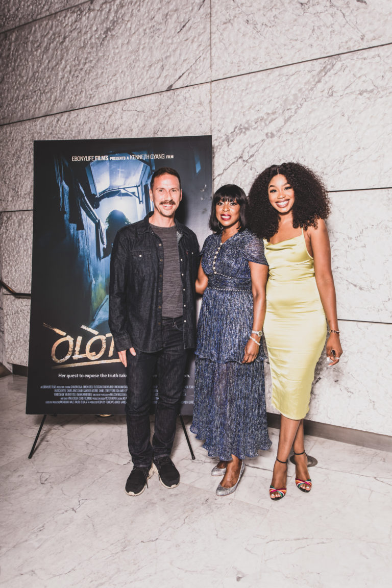 Spotted: Mo Abudu, Sharon Ooja & Osas Ighodaro Ajibade at the Screening ...
