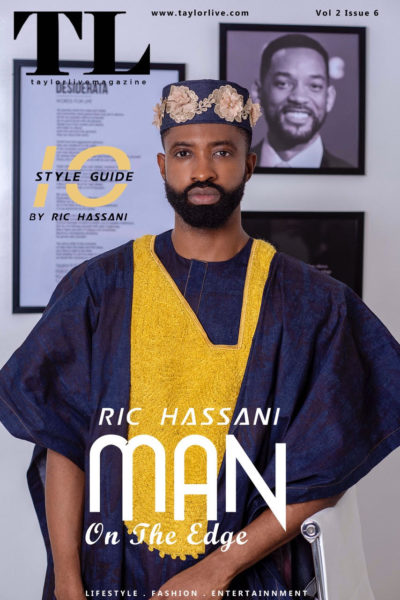 Ric Hassani is the "Man On The Edge" on Taylor Live Magazine's Latest ...