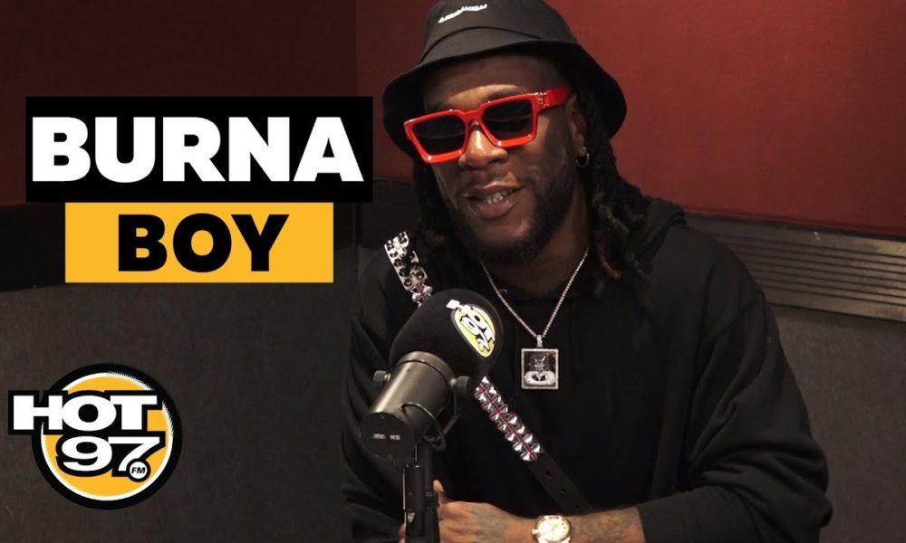 Burna Boy is Bridging the Gap between African Artists... Watch this New ...