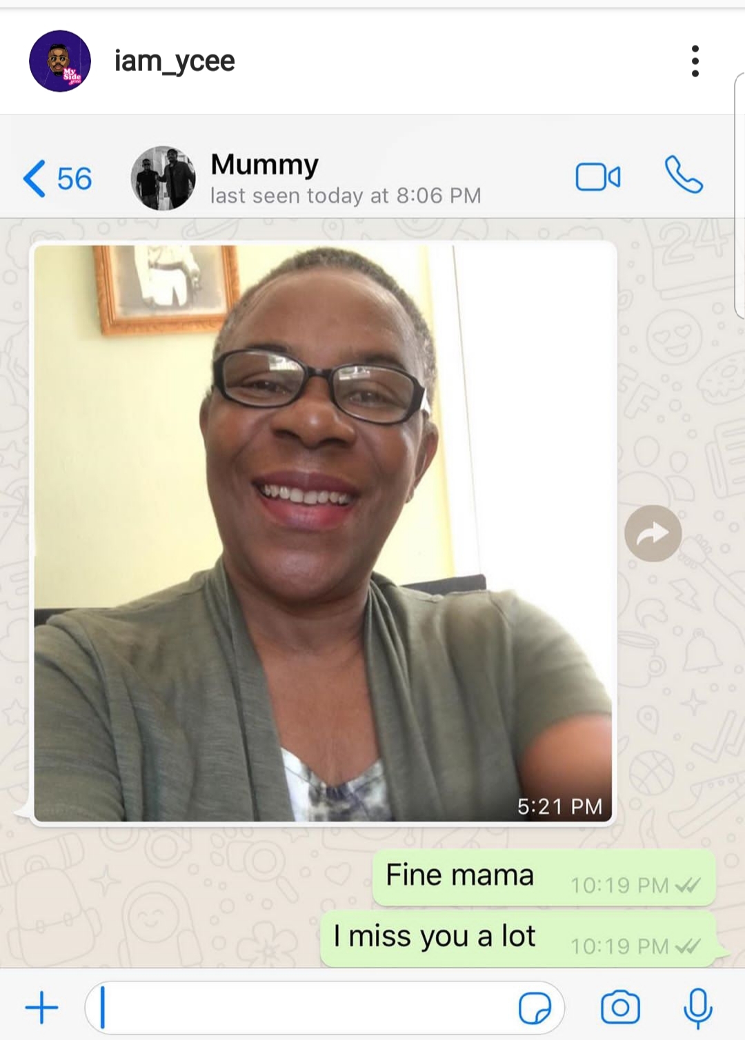 Mama Ycee is that Ray of Sunshine who Uplifts the Rapper's Spirit ...