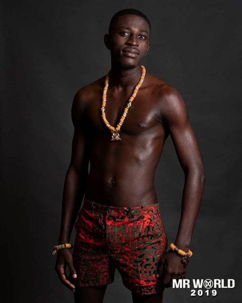 Our African Men are So ? in these Swimwear Portraits for Mr World 2019 Beauty Pageant | BellaNaija