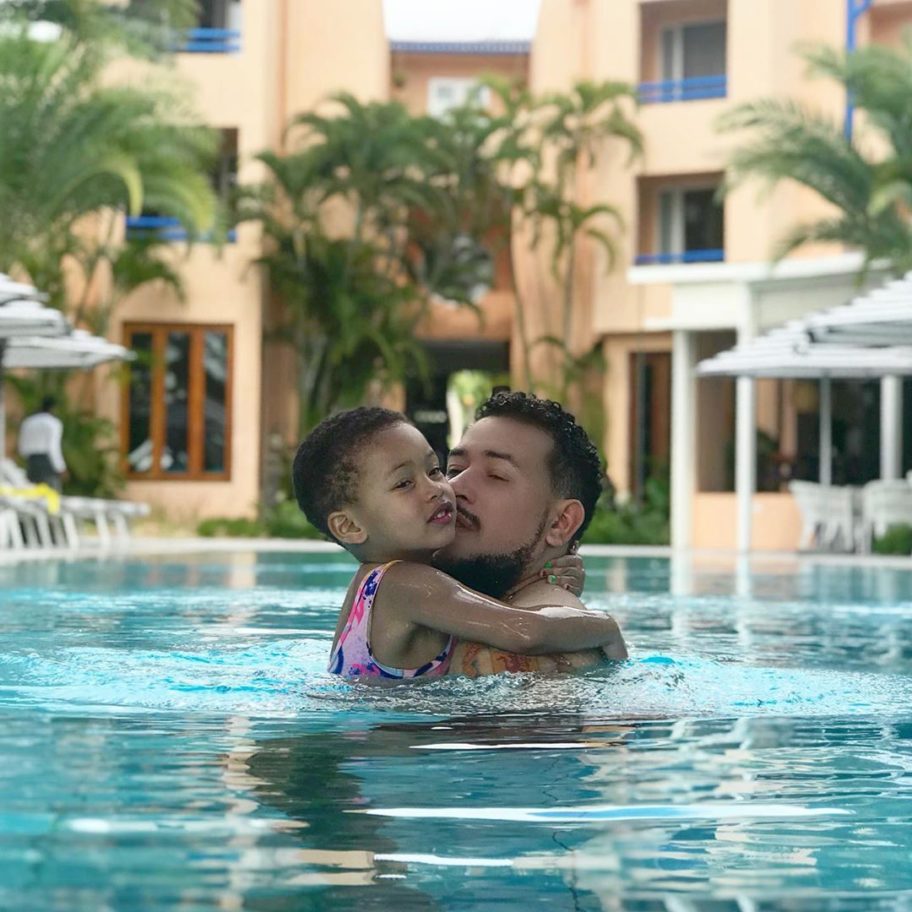 AKA shares Adorable Dad & Daughter Moment and We're Here for it