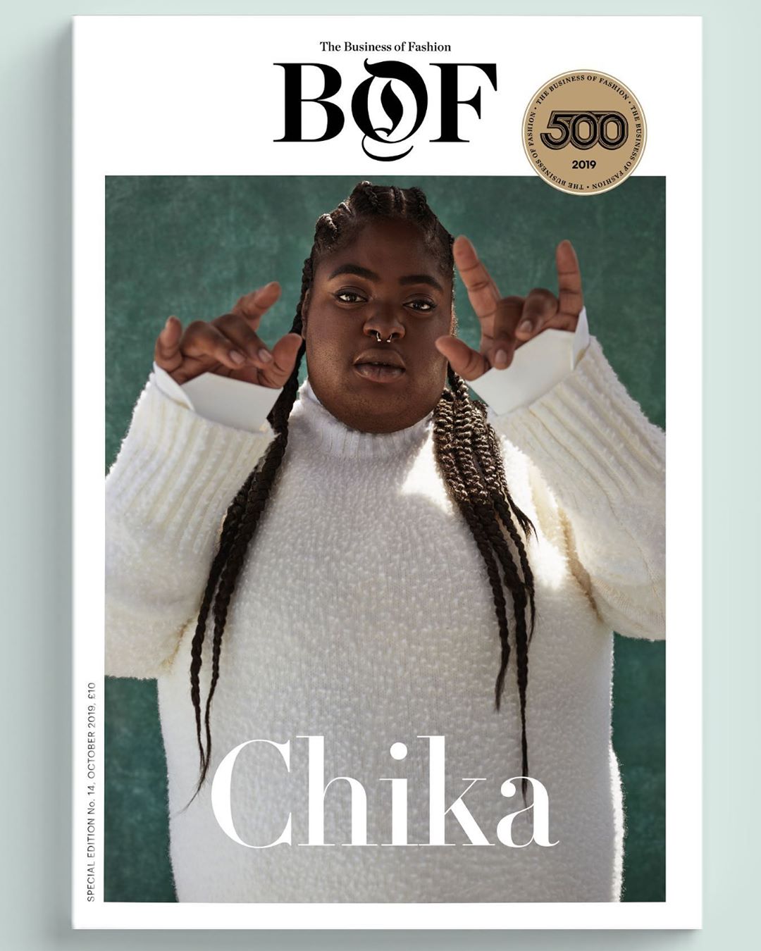 Adut Akech & Rapper Chika are On the Cover of #BoF500 7th Print Edition ...