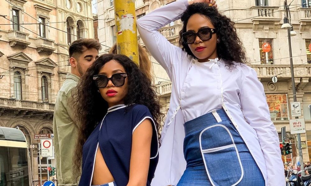 SA Influencers Blue & Brown Mbombo Were at Milan Fashion Week Strictly ...