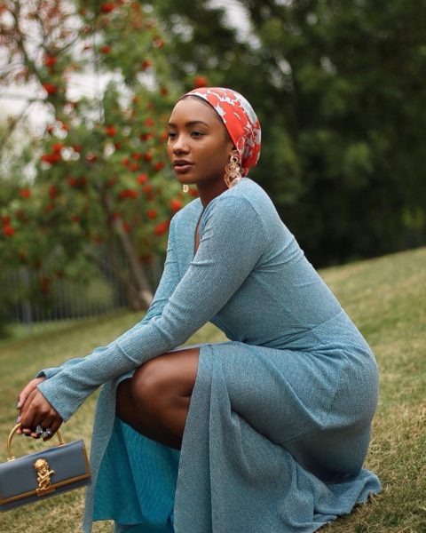 Temi Otedola is a Belle in the Garden in New Photos | BellaNaija