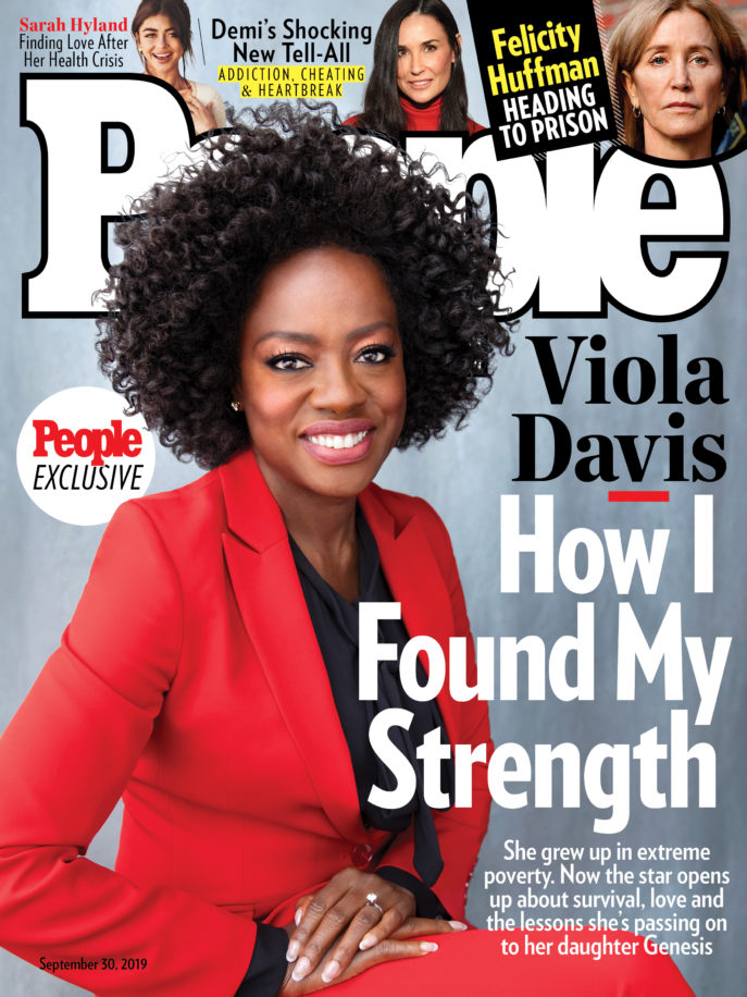 Viola Davis talks Growing Up, Career & Family with People Magazine ...