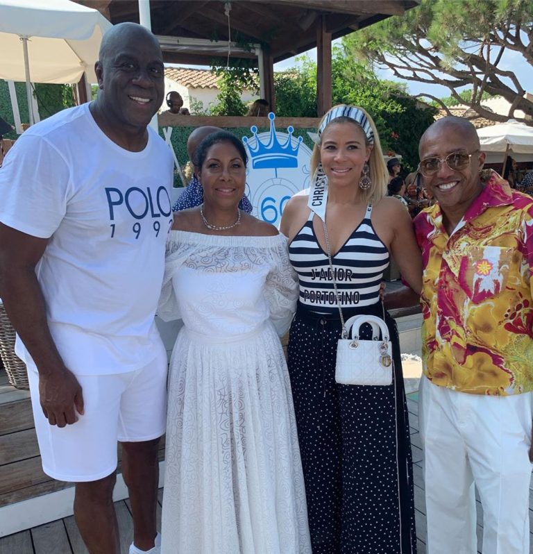 Hollywood Stars Turn Up for Magic Johnson's 60th Birthday Bash | BellaNaija