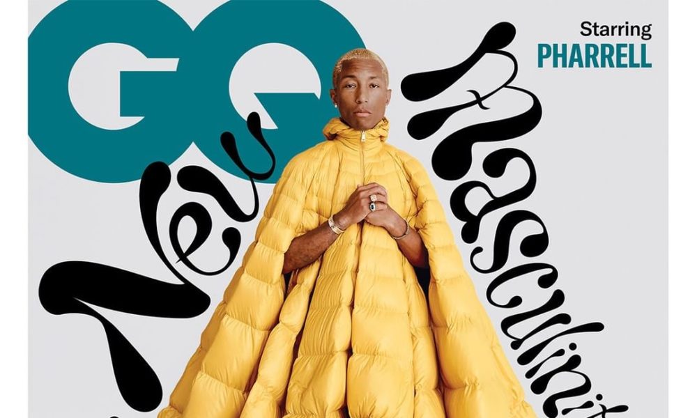 Pharrell Williams Covers GQ’s "The New Masculinity" Issue
