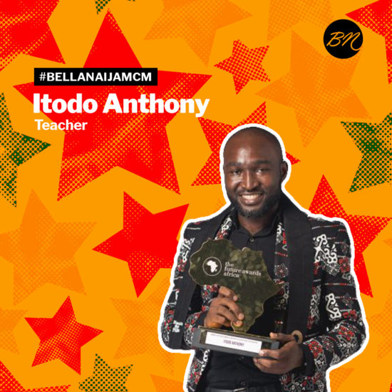 #BellaNaijaMCM Itodo Anthony is the Teacher Raising Positive Change ...