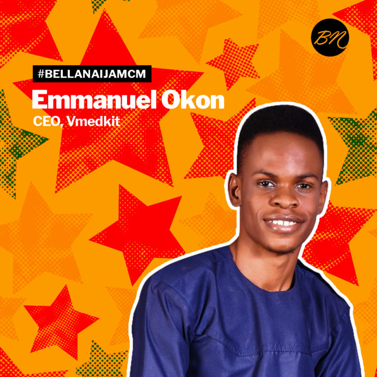 #BellaNaijaMCM Emmanuel Okon of Vmedkit is Democratising Access to ...