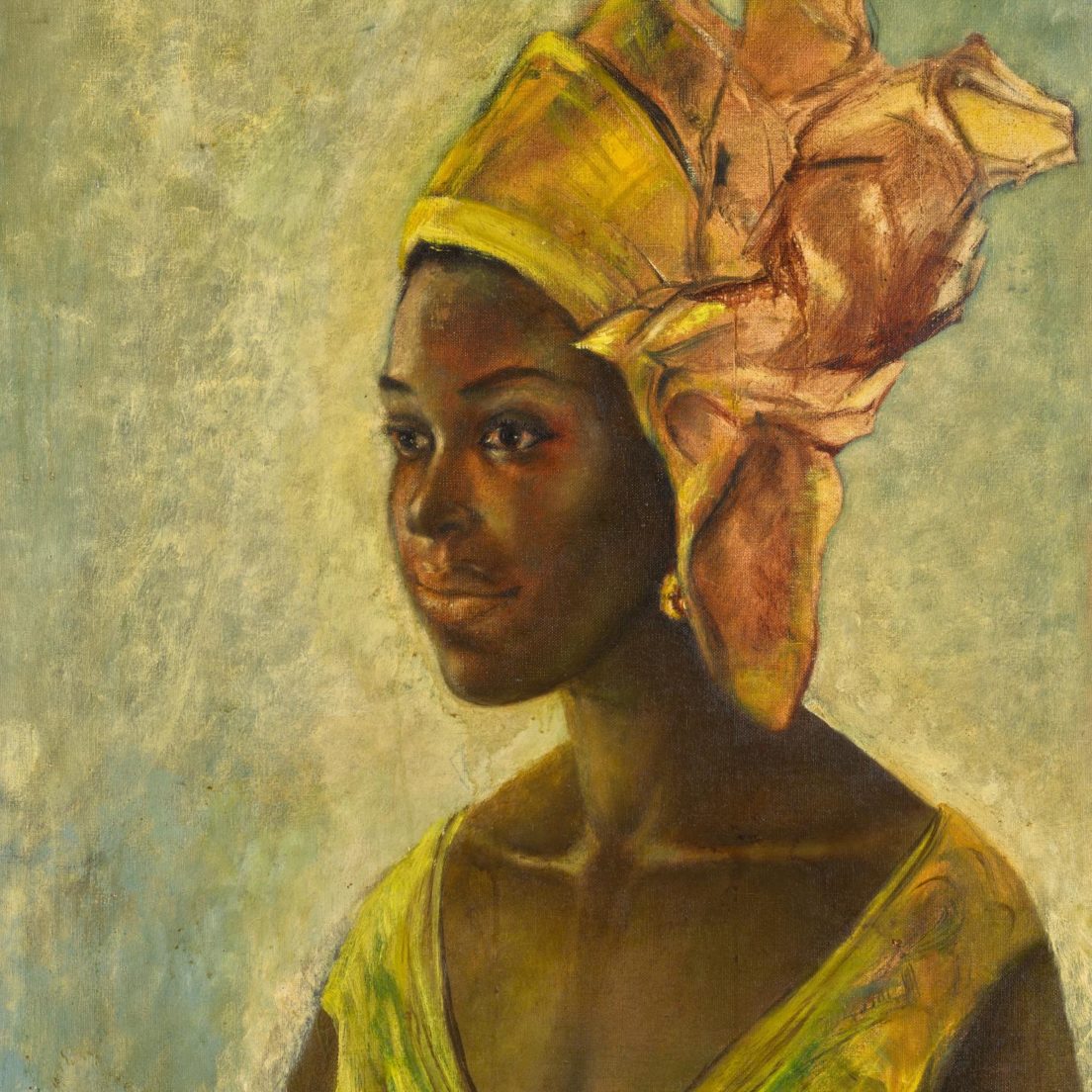 2nd Rediscovered Version of Ben Enwonwu's "Tutu" Painting Auctions for ...
