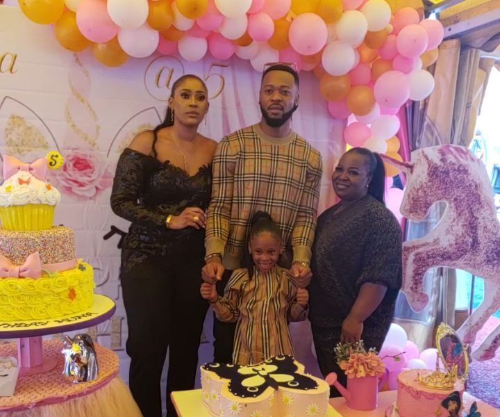 Flavour & Sandra Okagbue's Daughter had a Super Cute 5th Birthday ...