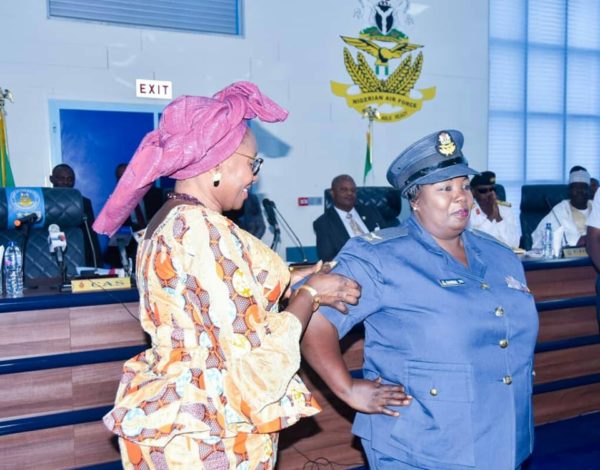 Nigerian Air Force wings First Female Fighter, Combat Helicopter Pilots ...