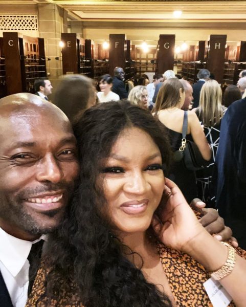 Omotola Jalade-Ekeinde attends Oscars New Members Soiree in London ...