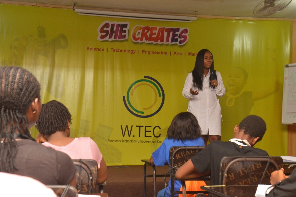 W.TEC's "She Creates Camp" is committed to increasing the numbers of ...