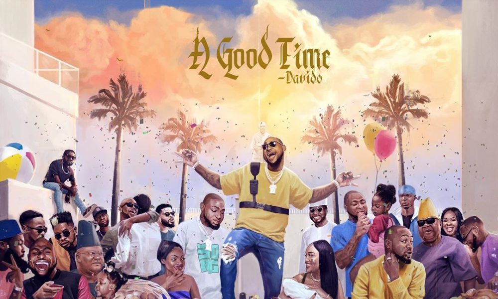 We're ️ing Davido's Cover Art for Forthcoming Album "A Good Time ...