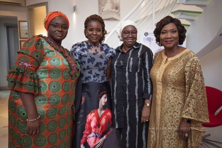 Architect Olajumoke Adenowo hosts Governor Kayode Fayemi, Dame Abimbola ...