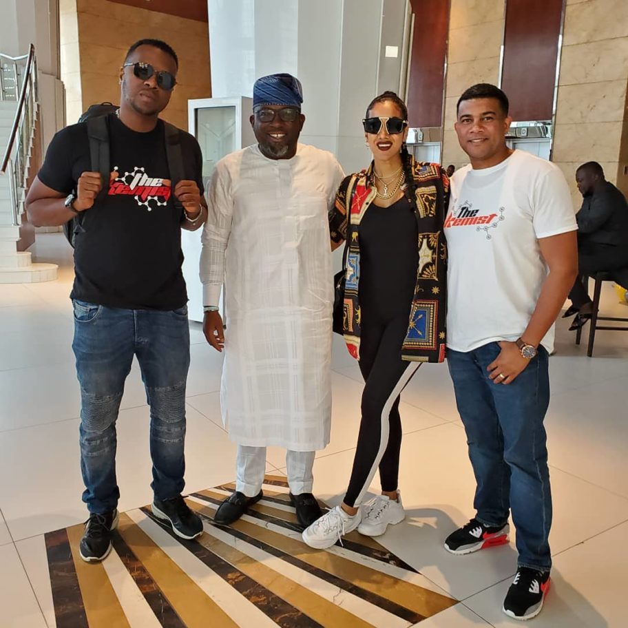 Spotted: Nyanda of Brick & Lace Performs at DJ Bobbi's Concert in Lagos ...