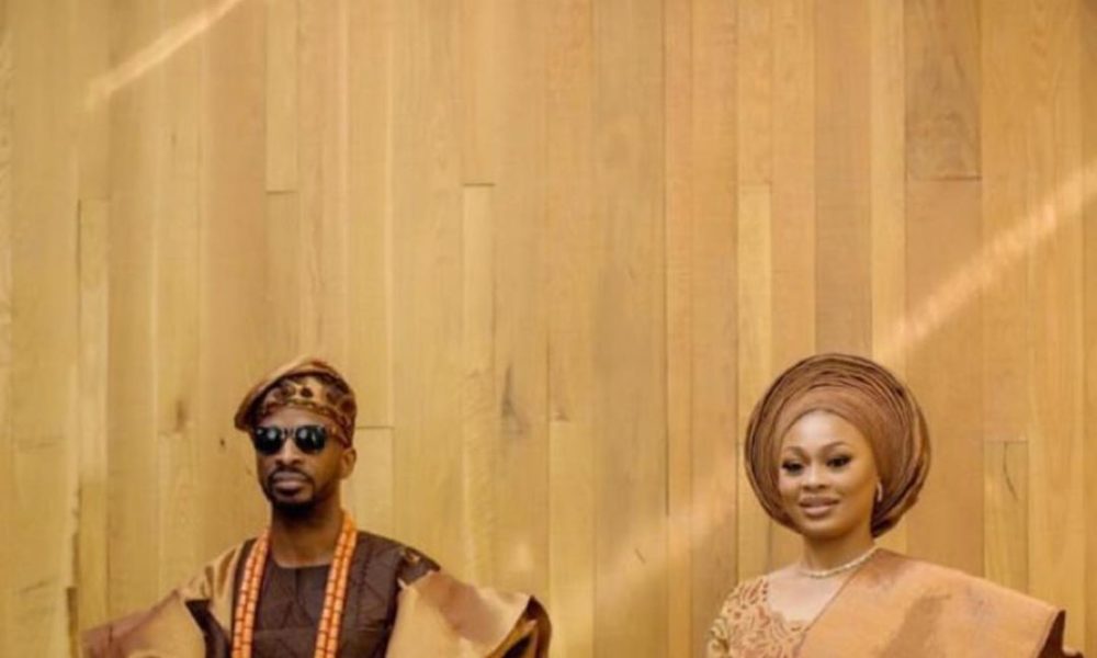 Here’s Your First Look at 9ice & Olasunkanmi’s Traditional Engagement