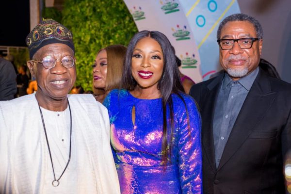 Funke Akindele-Bello, Mo Abudu & Akin Lewis dazzle as Ebonylife Films ...