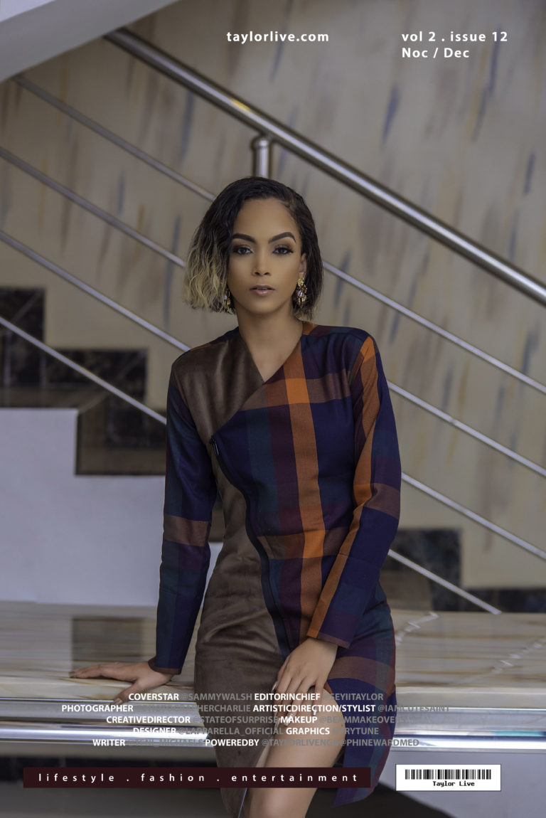 Sammy Walsh is a Stylish Boss On The Cover of Taylor Live Magazine's ...