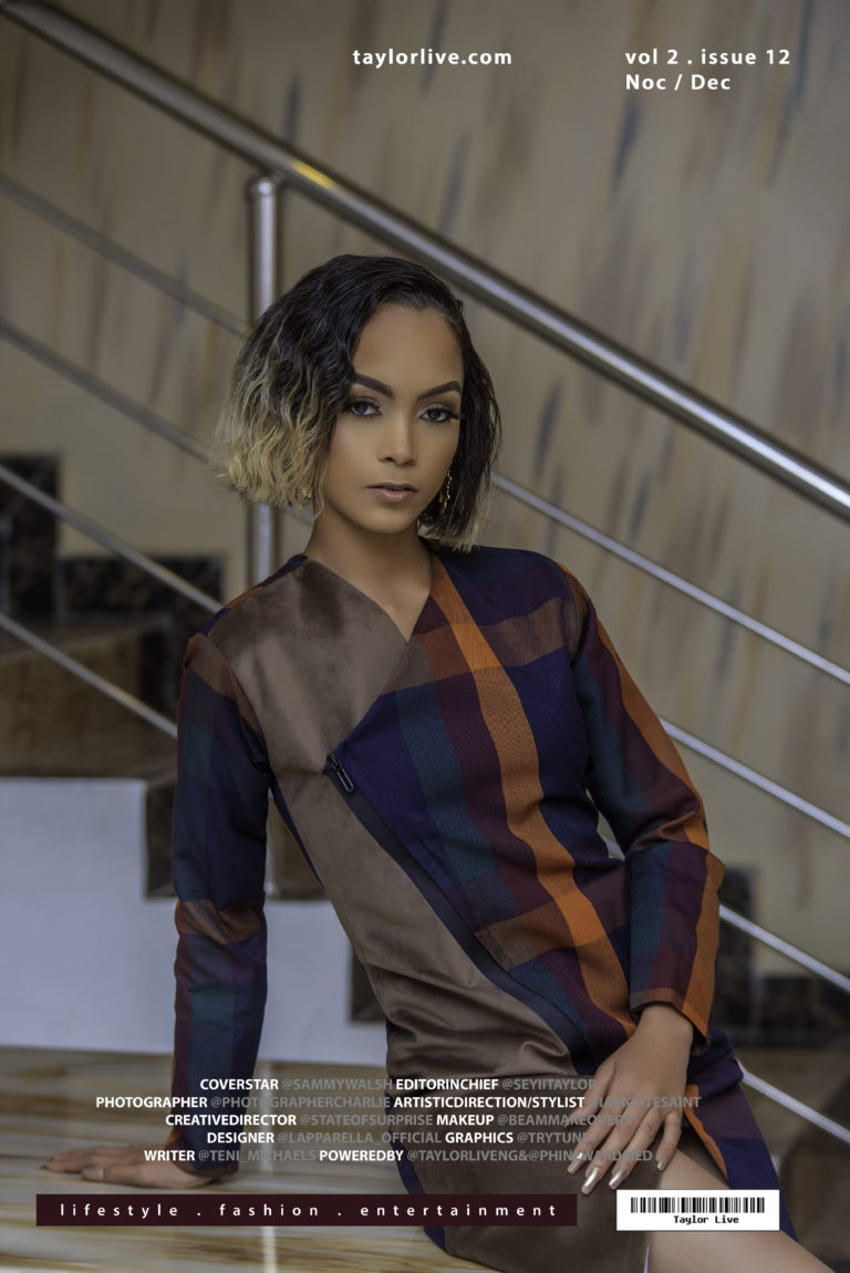 Sammy Walsh is a Stylish Boss On The Cover of Taylor Live Magazine's ...