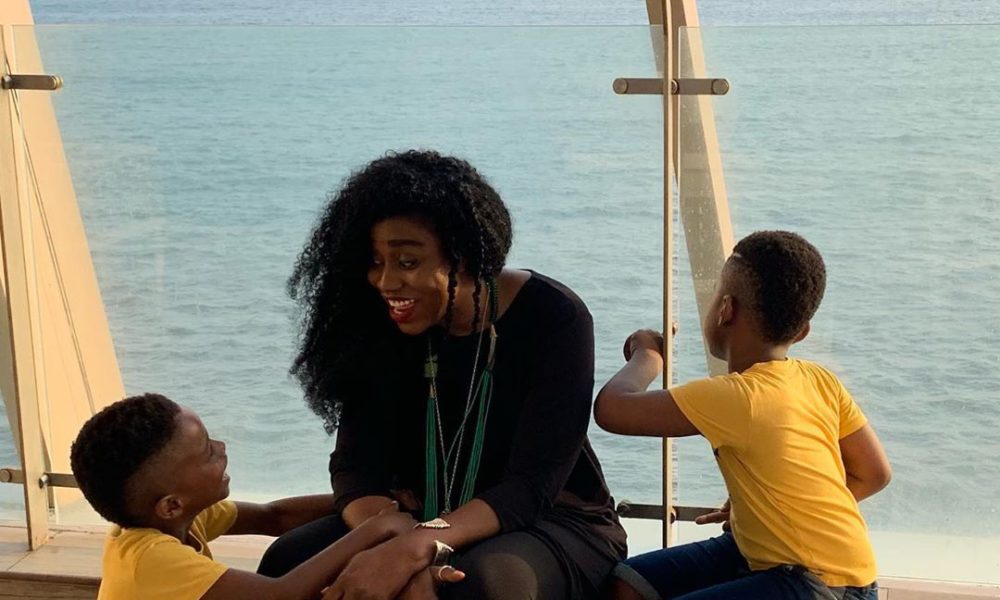 TY Bello is Grateful as her Twin Boys Turn 5 | BellaNaija