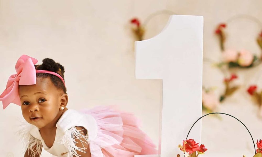 It was a Pinktastic Affair for Sisi Yemmie on Baby Tiara's First ...