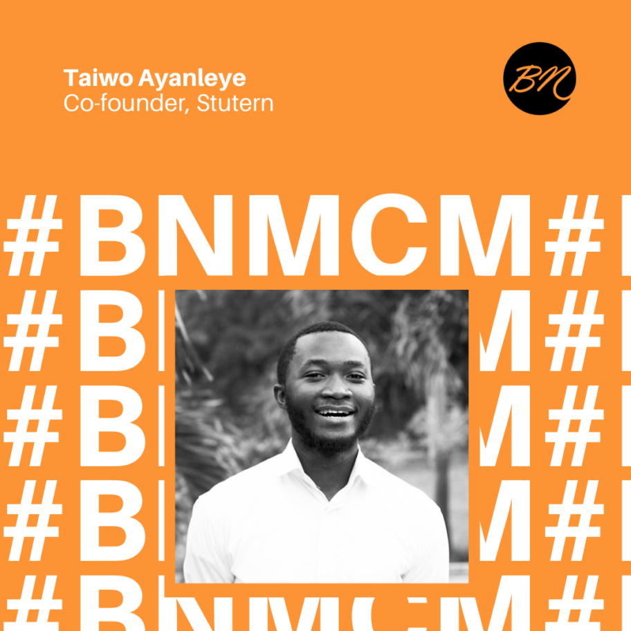 #BellaNaijaMCM Taiwo Ayanleye of Stutern is Tackling Unemployment in ...