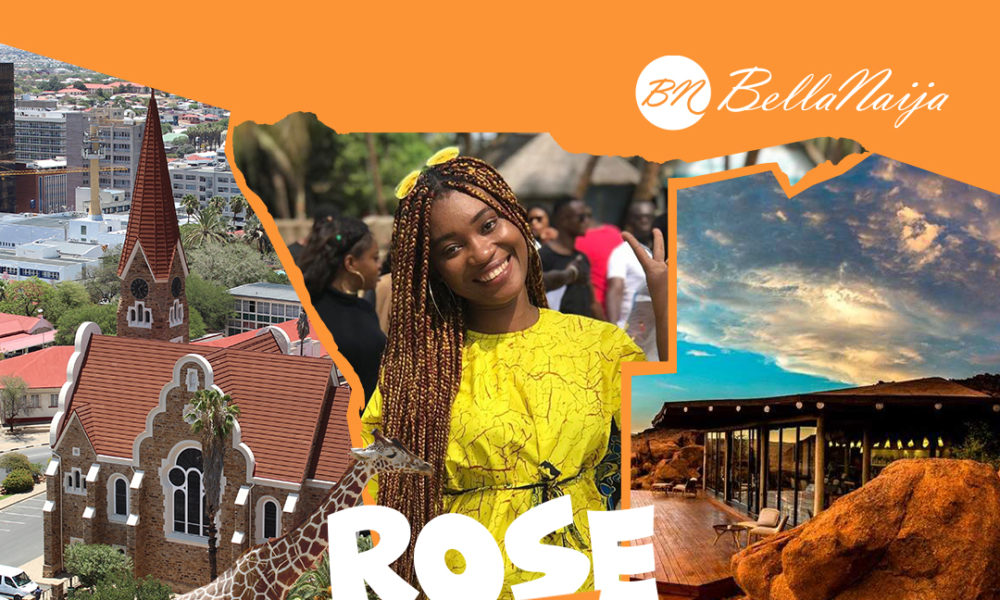 BellaNaija's Rose takes Namibia